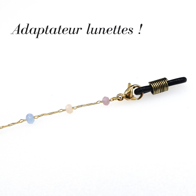 Ophelia mask/glasses chain • Philae Paris