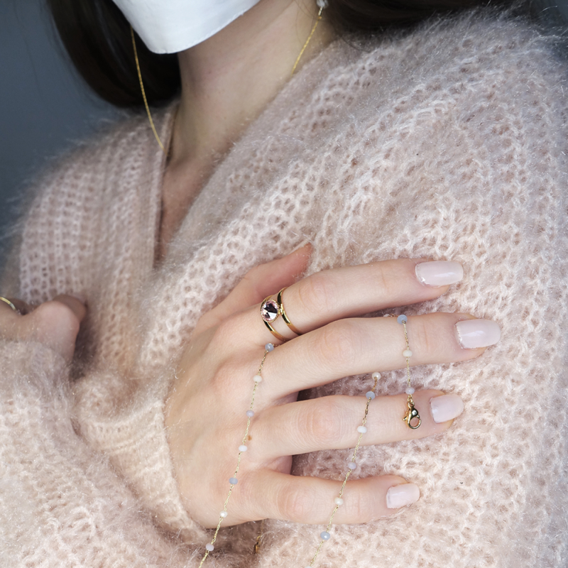 Ophelia mask/glasses chain • Philae Paris